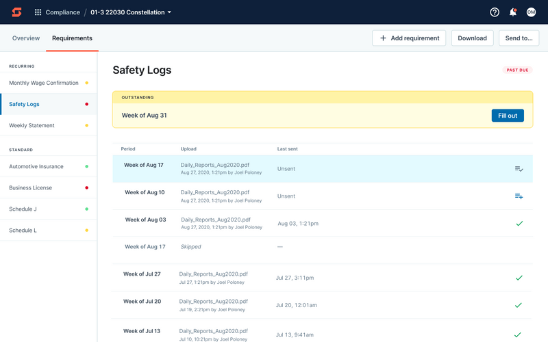 Siteline | Construction Billing Software